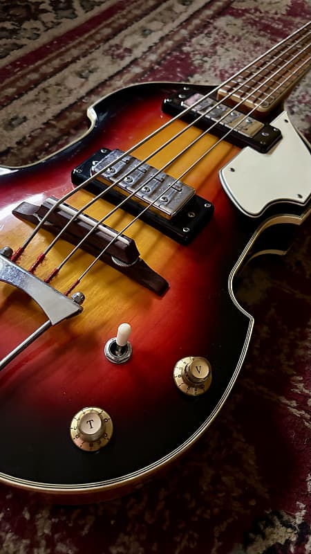 Vintage 1960’s Bruno Conqueror Violin Bass | Reverb