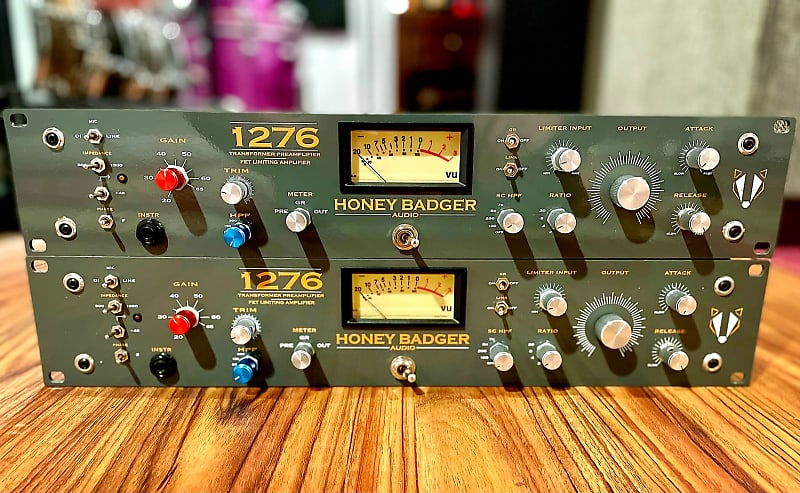HONEY BADGER 1276- Neve 1073 Style Mic Preamp/Limiter Channel | Reverb