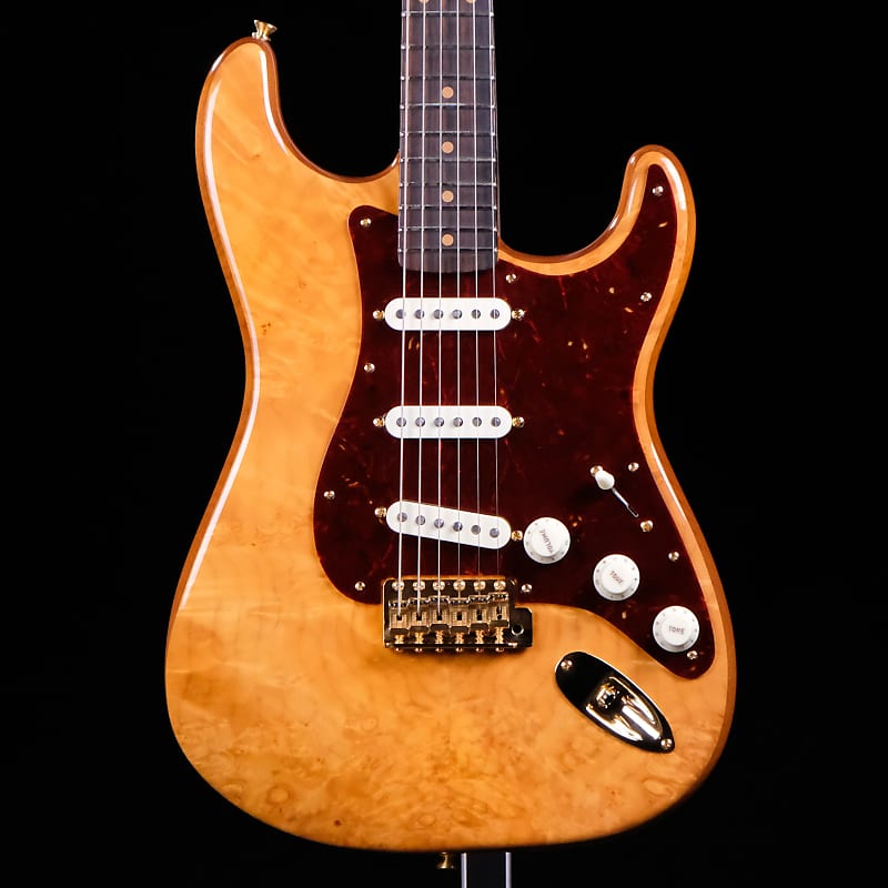 Fender Custom Shop Artisan Maple Burl Stratocaster Electric | Reverb
