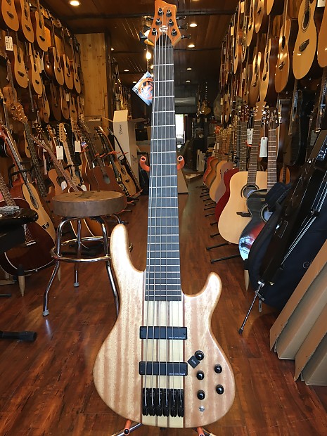 Wolf 6 String Bass Ash body | Reverb