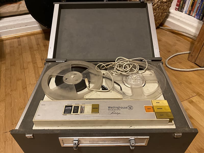Westinghouse 1950’s solid state Portatape reel to reel tape | Reverb