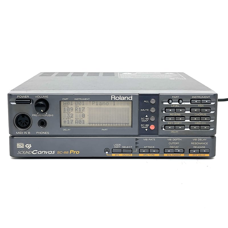 Roland Sound Canvas SC-88Pro MIDI Sound Module Synthesizer | Reverb UK