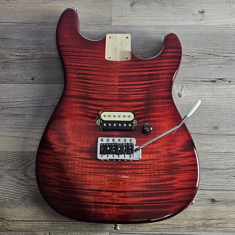 Super Strat Body Loaded - EVH Wolfgang Pickup - Piezo | Reverb