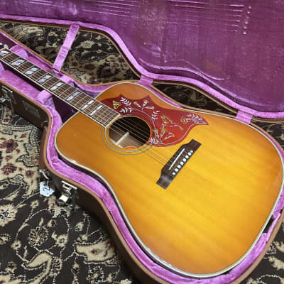 Gibson Hummingbird Pro Cutaway Acoustic/Electric Vintage | Reverb