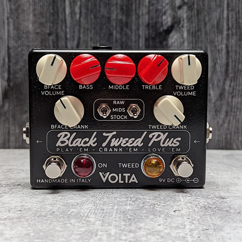 Volta Custom Electronics BLACK TWEED PLUS Dual OD | Reverb