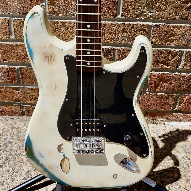 Matt's Guitars Reliced Fender Strat w/ Bare Knuckle True Grit | Reverb