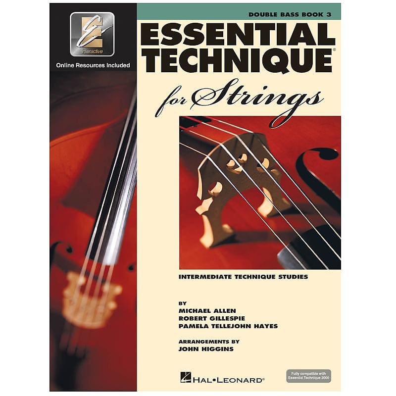 Essential Technique for Strings - Double Bass Book with EEi | Reverb
