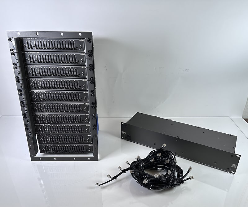 Rane Set of 10 FME 15 Graphic Equalizer and RAP 10 Power | Reverb