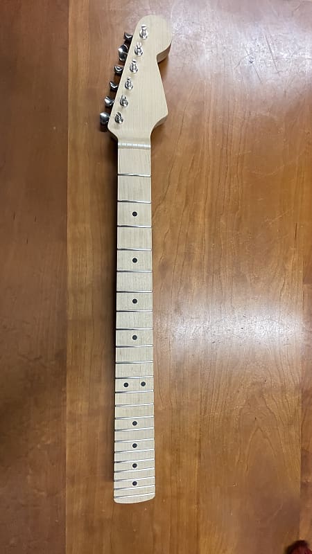 Warmoth Stratocaster Guitar Neck / Maple Strat Neck Modern / | Reverb