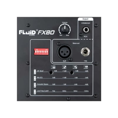 Fluid Audio FX80 2-Way 110W Coaxial Active Studio | Reverb Canada