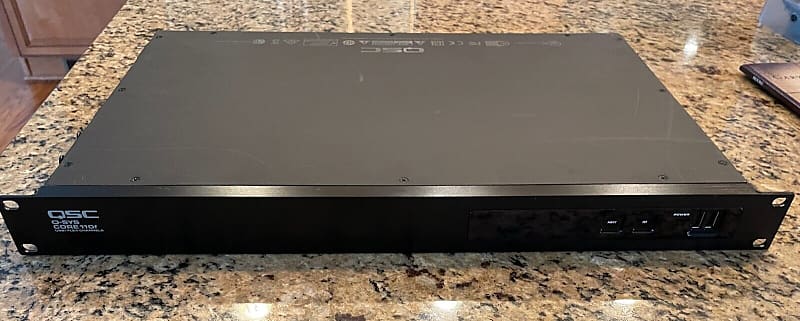 QSC Q-SYS Core 110f DSP Digital Sound Processor UCI, | Reverb