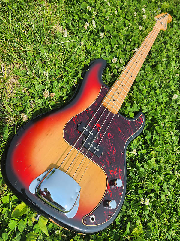 Aria Pro ii "Precise" Bass, Sunburst, MIJ, Matsumoku circa | Reverb