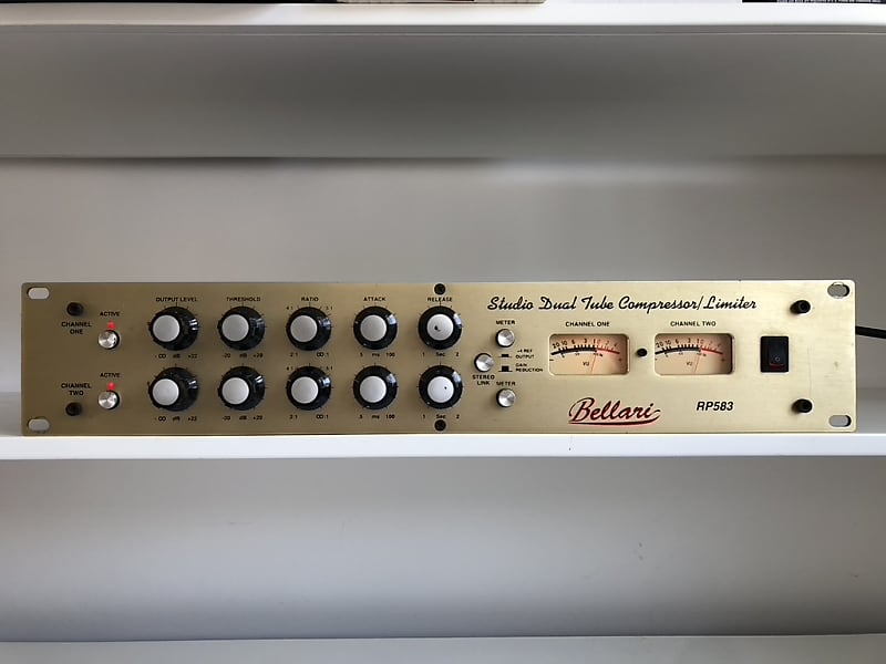 Bellari Studio Dual Tube Compressor/Limiter – Made in USA | Reverb