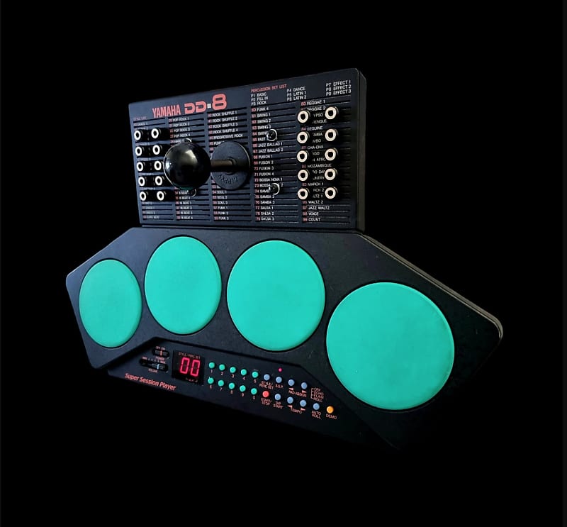 Yamaha DD-8 + Custom Patch Bay + Joystick Controller | Reverb