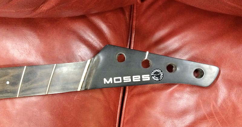 Moses Graphite Fanned Fret Bass Neck | Reverb