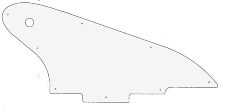 Custom Pickguard For 2017 Made in America Gibson Firebird | Reverb