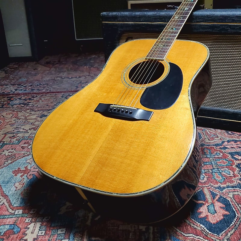 TF Morris W50 *D41 Style* Hang Tag and Case 1980s - Solid top | Reverb