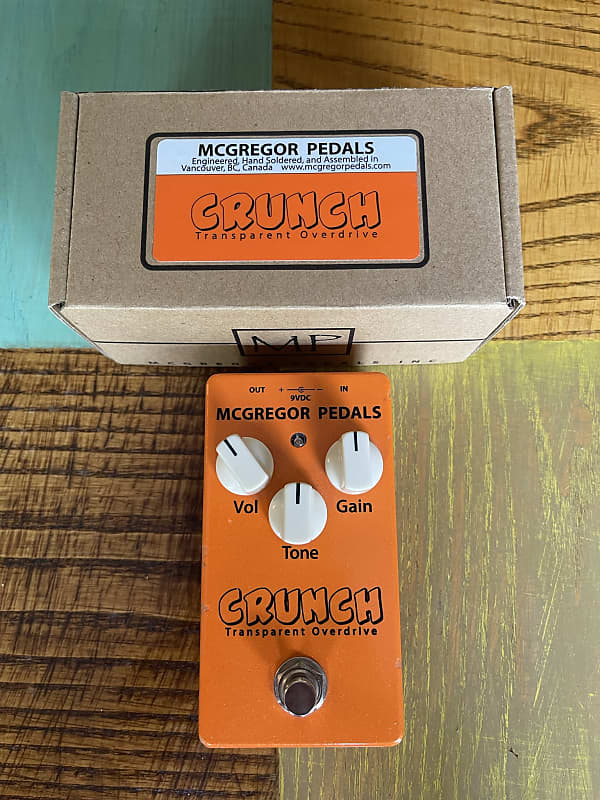 McGregor Pedals Crunch Transparent Overdrive | Reverb