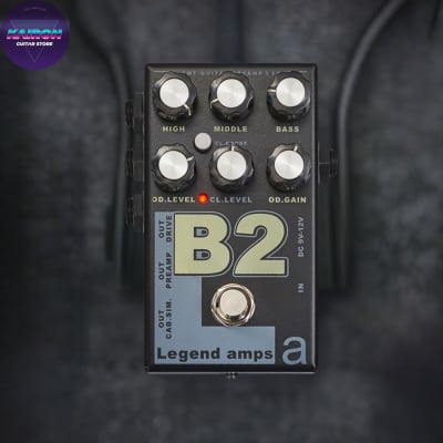 AMT Electronics M2 Guitar Pedal Preamp Cab Sim Distortion | Reverb