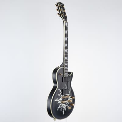 EDWARDS E-LP-CTM Paint & Mod Ebony (07/12) | Reverb