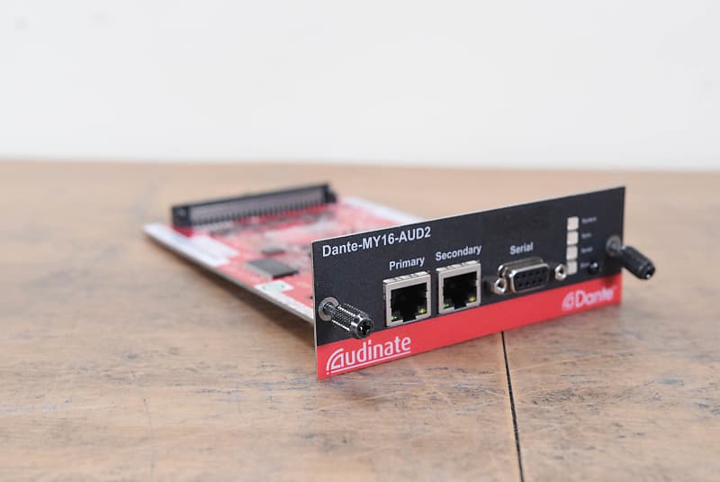 Audinate Dante-MY16-AUD2 16-Channel Dante Network I/O Card | Reverb
