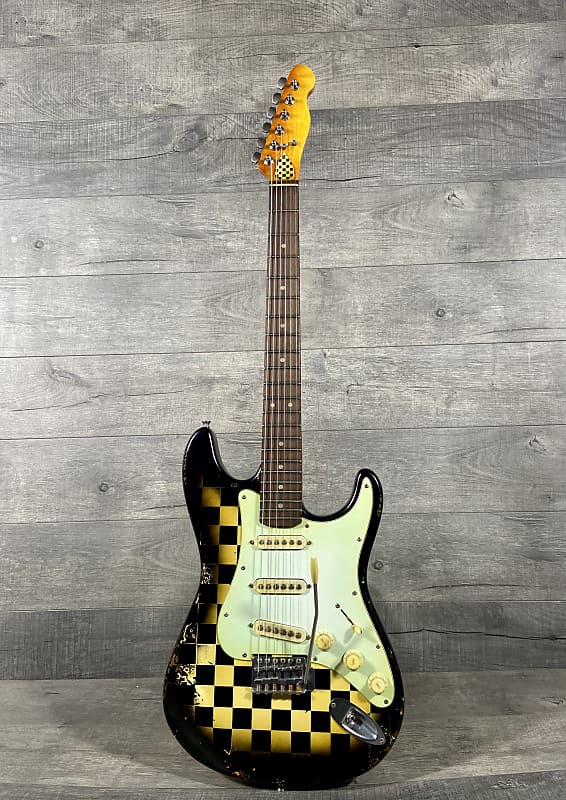 Custom Build Stratocaster 2023 - Checkerboard Burst | Reverb