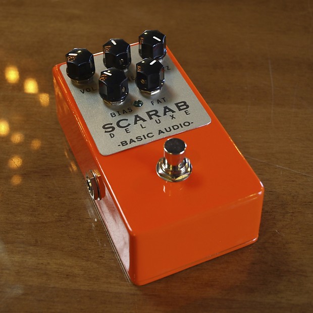 Basic Audio Scarab Deluxe Fuzz, 2014 Orange | Reverb