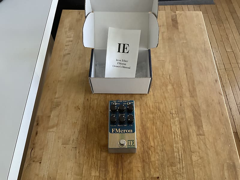 Iron Ether FMeron 2022 - Black/Stainless | Reverb