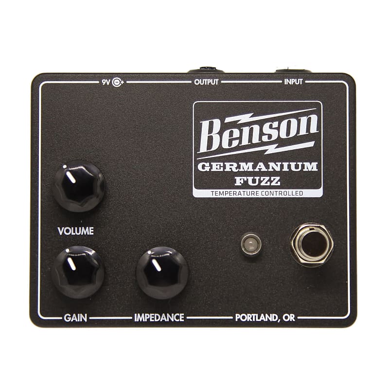 Benson Amps Germanium Fuzz Pedal - Black | Reverb