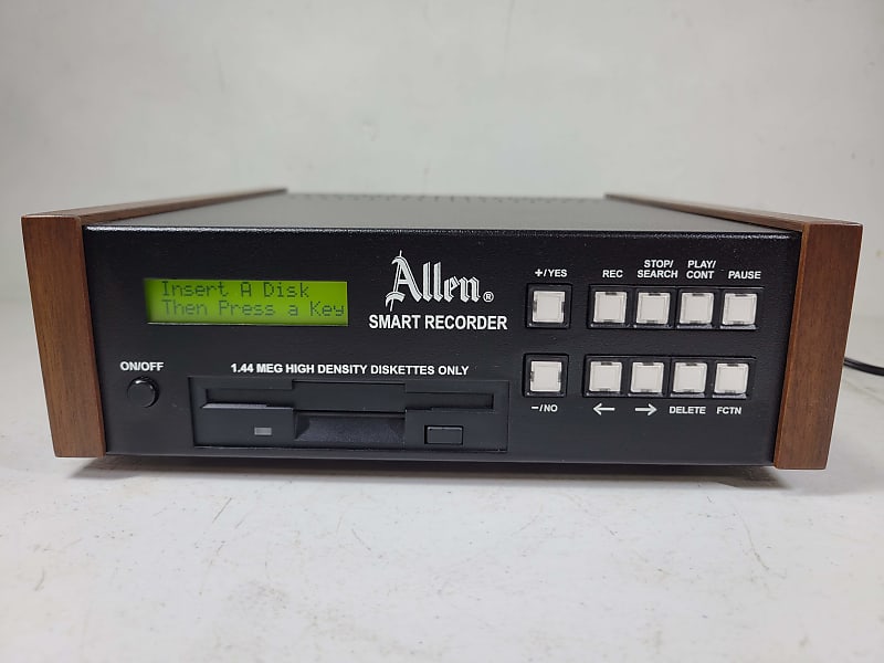 Allen Smart Recorder ASR1 Organ Smart Recorder ASR1 Diskettes | Reverb