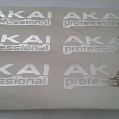 Logo AKAI Professional - Pack of Adhesive Vinyl Stickers | Reverb