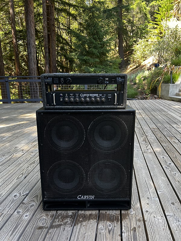 Carvin B2000 bass amp 2015 - Black | Reverb