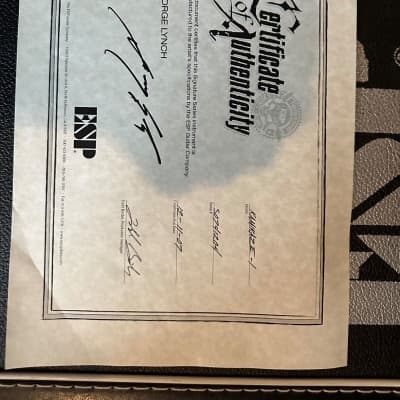 ESP Signature George Lynch Kamikaze-1 Electric Guitar | Reverb