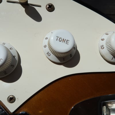 54 -55 56 Fender Stratocaster Bakelite volume tone knobs USA | Reverb