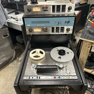 Ampex 440 1/2 track stereo Reel to Reel Tape Deck- SERVICED! | Reverb