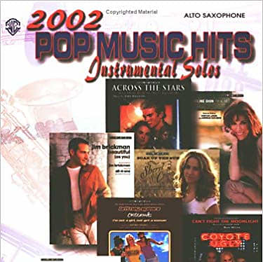 2002 Pop Music Hits Instrumental Solos - Alto Saxophone | Reverb