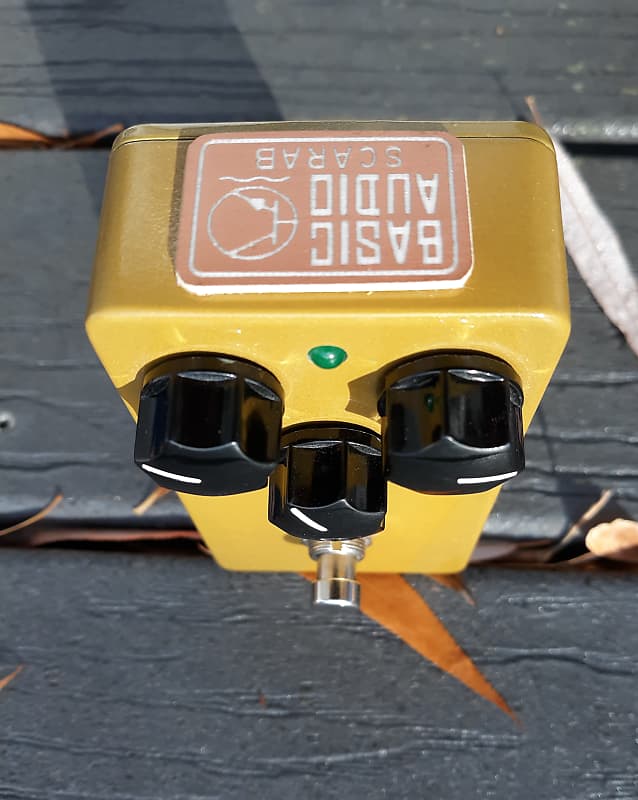 Basic Audio Scarab (earlier than Deluxe model) Gold (pic | Reverb