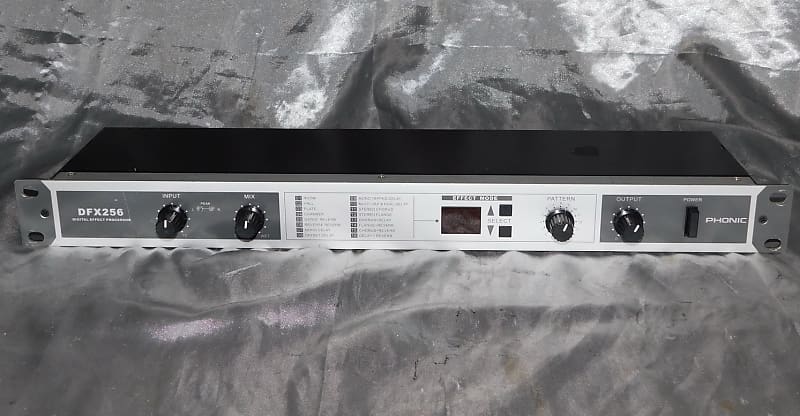 Phonic DFX256 digital effect processor | Reverb