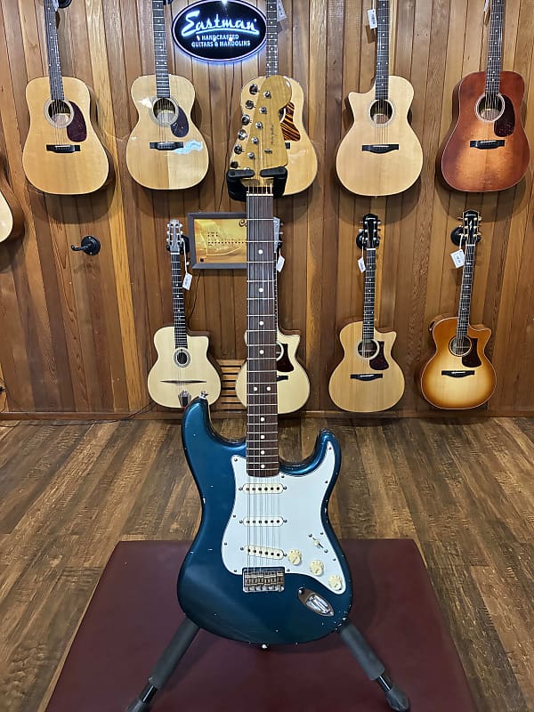 S-Style Hardtail Partscaster Electric Guitar - Lake | Reverb Canada