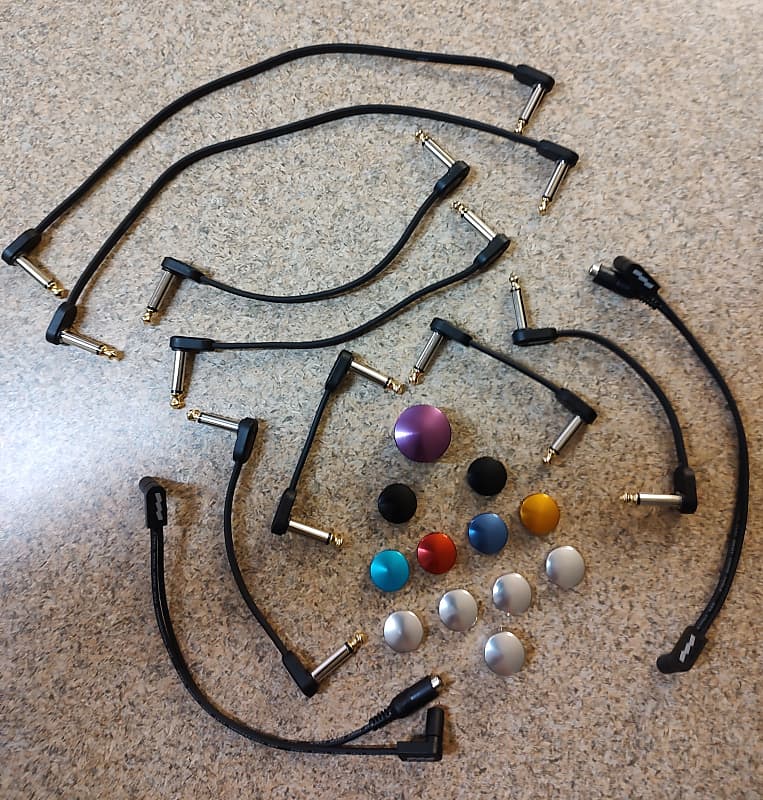 EBS 9v Power Cables, D'Addario Pedal Cables, Barefoot Switch | Reverb