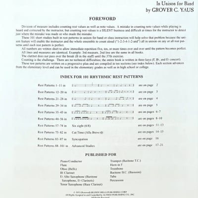 Rhythmic Rest Patterns 101 - Tuba | Reverb