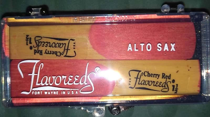 Flavoreeds Alto Sax Cherry Red 1 1/2 2000s - wood | Reverb