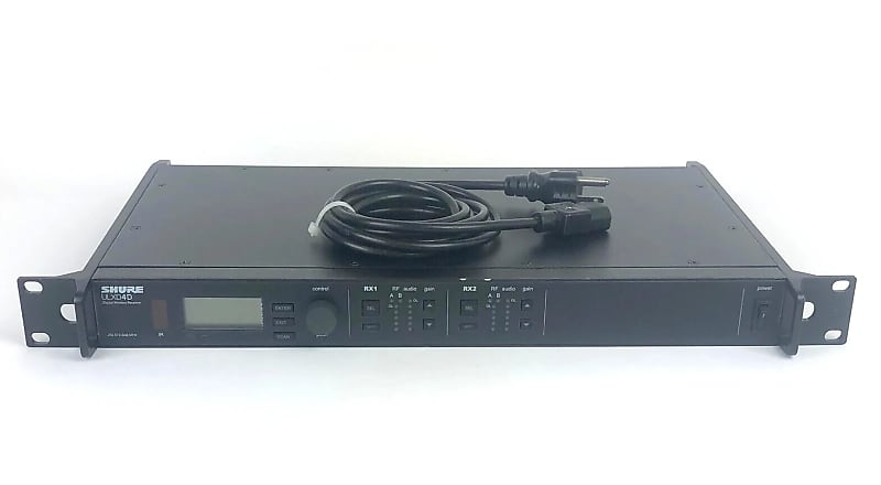 Shure ULXD4D J50 Dual Digital Wireless Microphone Receiver | Reverb
