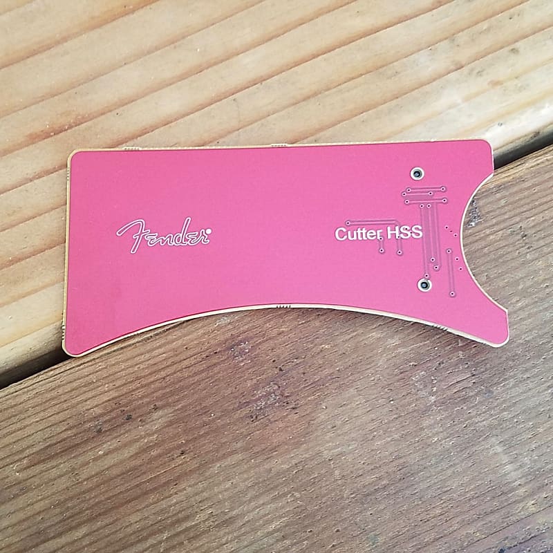 Fender Cutter Personality Card for American Deluxe Strat Plus | Reverb