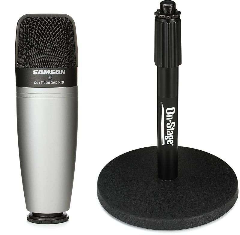 Samson C01 Large-diaphragm Condenser Microphone Bundle with | Reverb