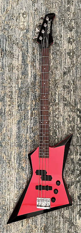Hamer Scepter 1986 - Red with Black Bevels | Reverb