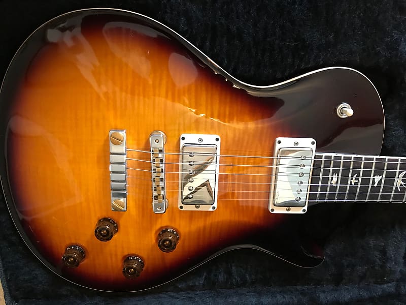 PRS SC-245 McCarty Tobacco Sunburst, 2014, Birds, 57/08 | Reverb