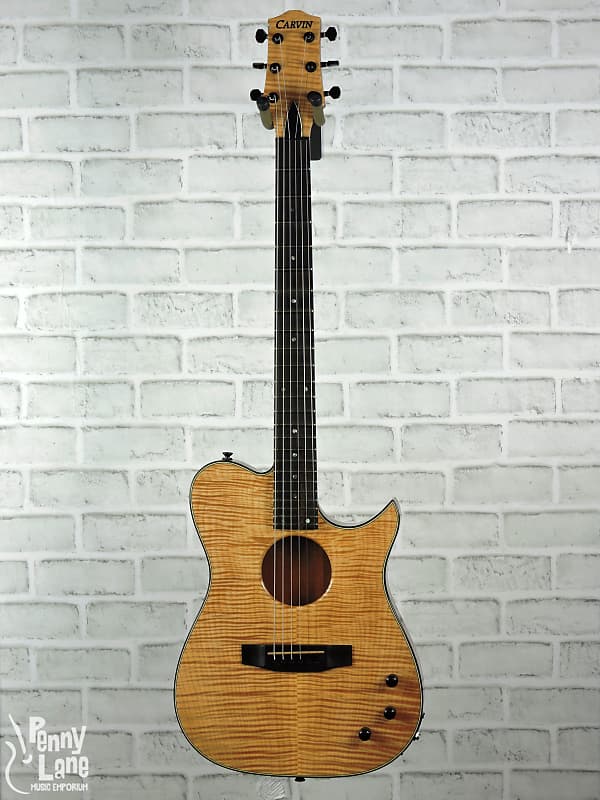 Carvin Custom AC175 Acoustic Electric Guitar with Case | Reverb