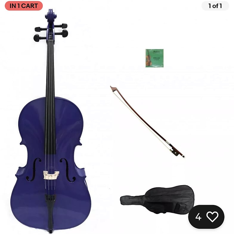 Merano 1/4 cello 2023 - Brand new | Reverb