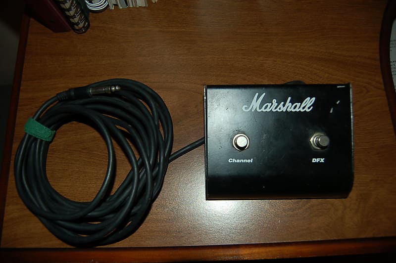 Marshall footswitch, 2 Button, Channel and DFX | Reverb